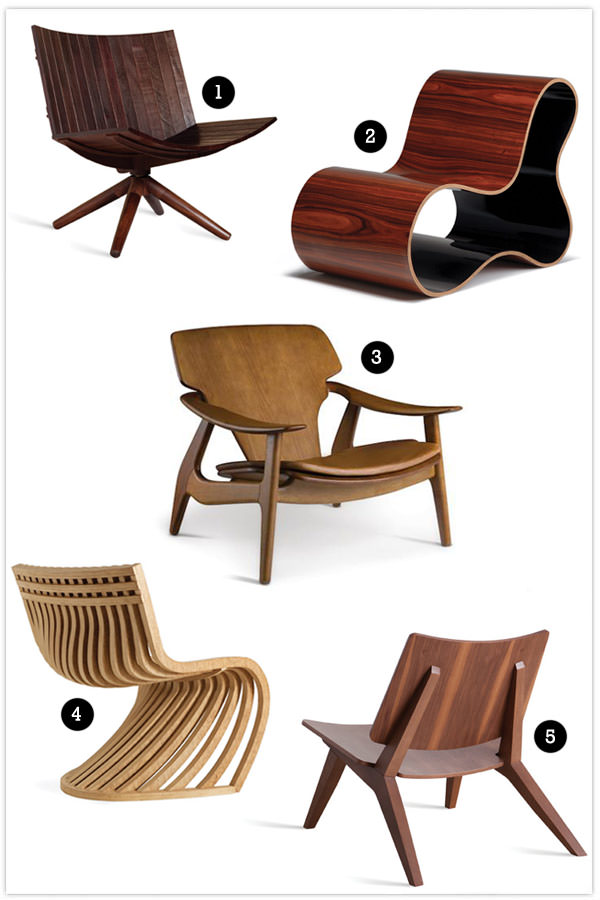 Design brasileiro: poltronas de madeira - Constance Zahn | Casa & Decor